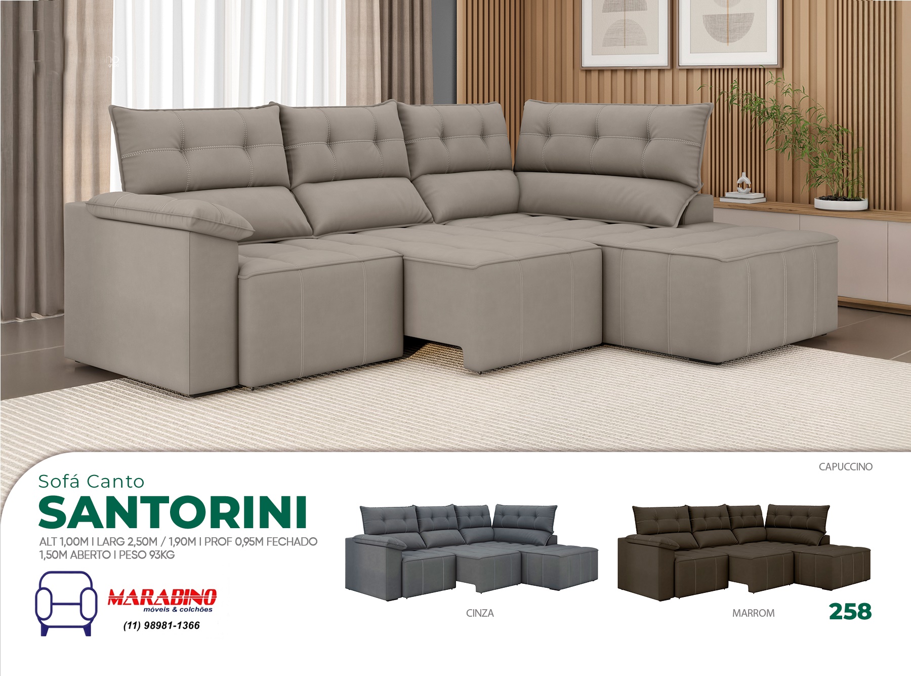 Sofás :: Marabino Móveis